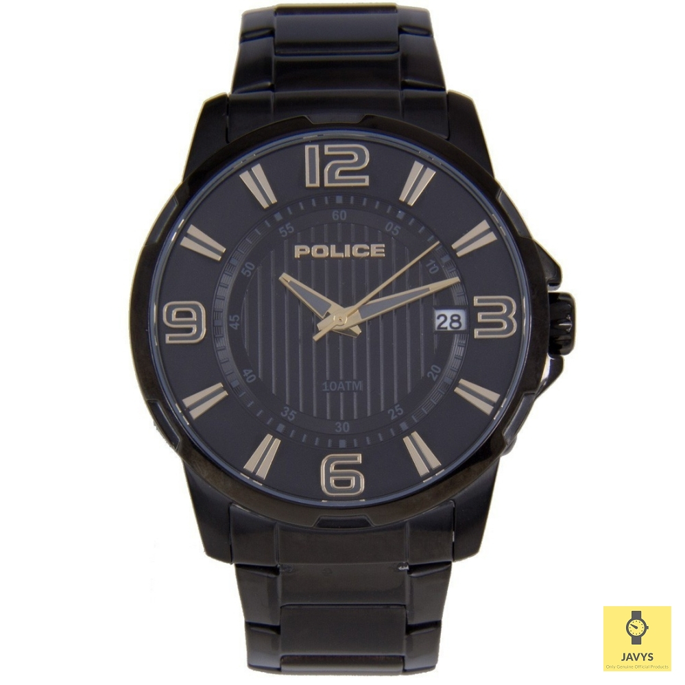 POLICE Timepiece PL13876JSB/02M / Men's Analog Watch / LEADER / Date ...