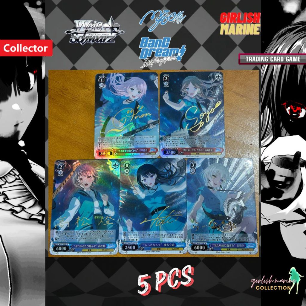[DIY CARD][Weiß Schwarz TCG] DIY custom ANIME card bang dream MYGO ...