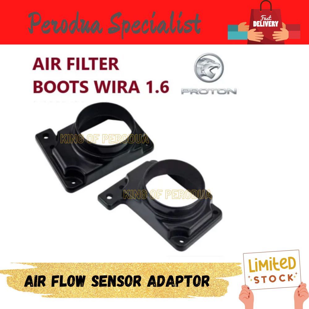 Mitsubishi Proton Air Flow Sensor Adaptor 76MM 3 Inch - Perdana SE V6 ...