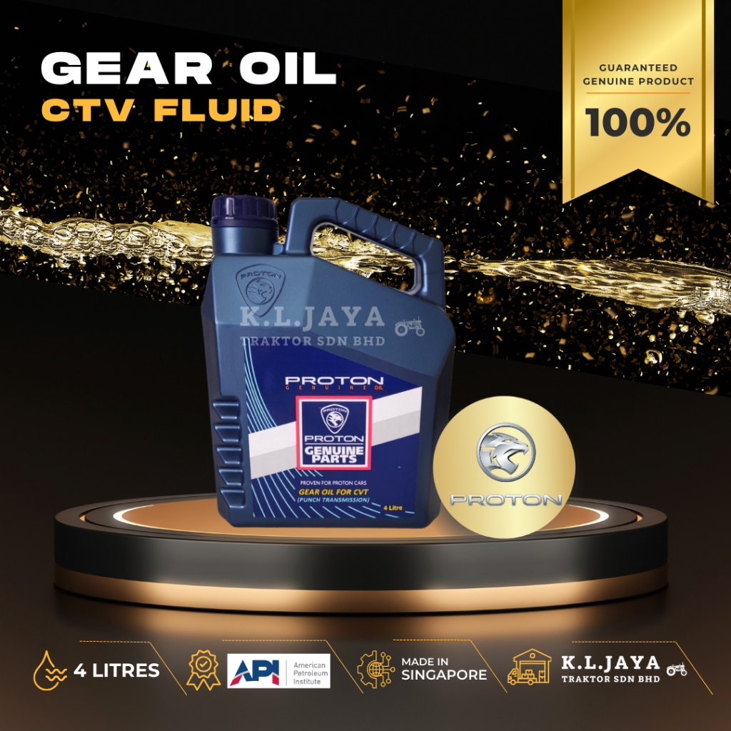 PROTON CVT ATF AUTO TRANSMISSION FLUID GEAR OIL 4LITRES PROTN SAGA ...