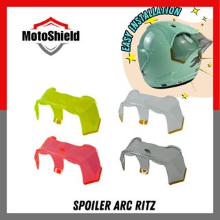 Spoiler ARC Ritz Helmet Accessories Taira Racing Easy Installation ...