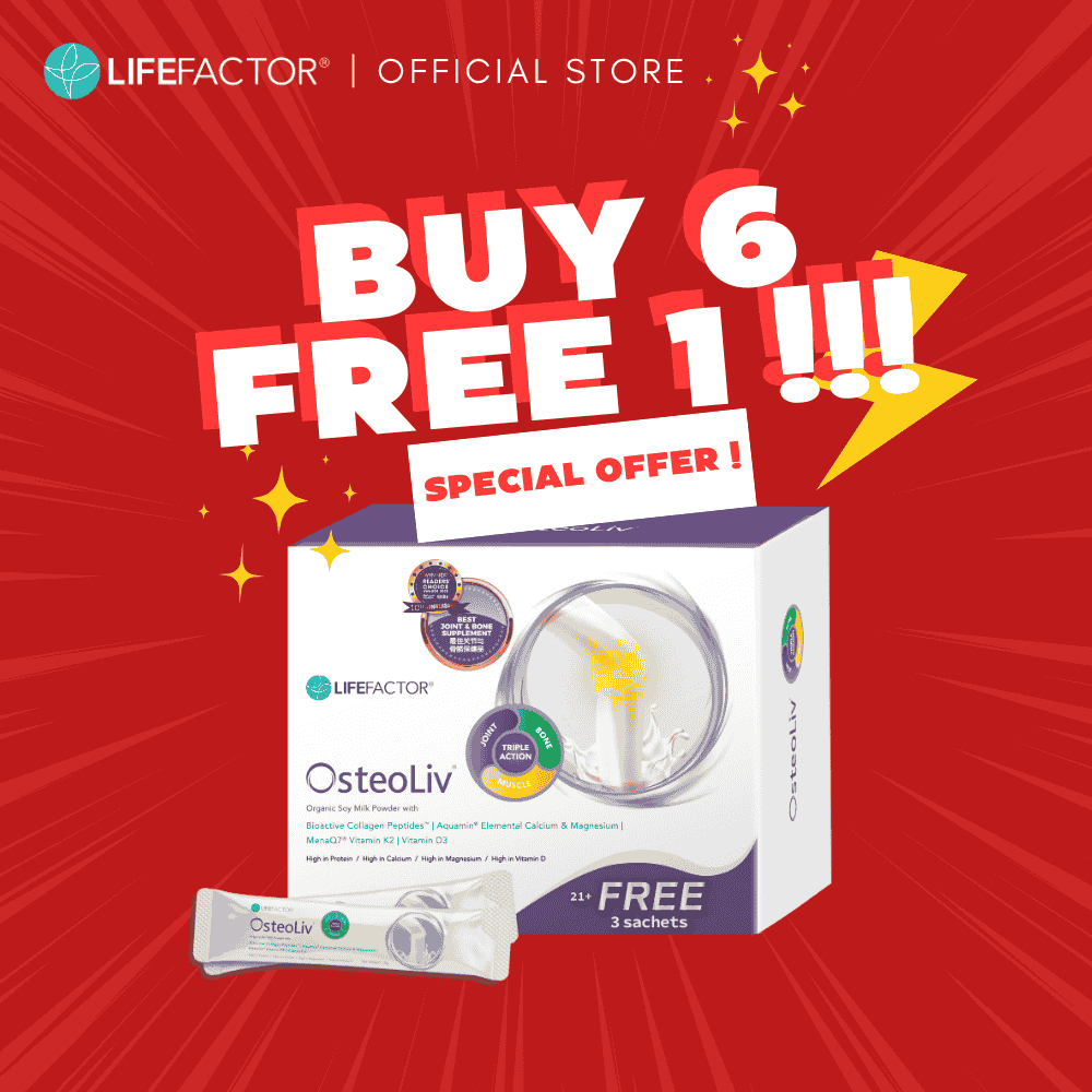 [Buy 6 Free 1] LIFE FACTOR® Osteoliv® Protection for your Bone, Joint ...