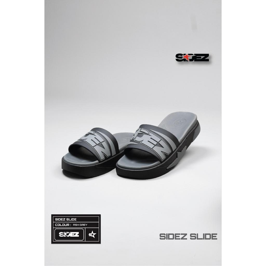 SiDEZ ASH GREY SLIDE SANDAL | Shopee Malaysia