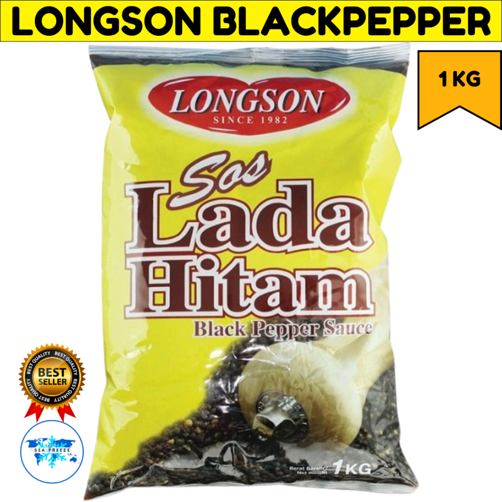 LONGSON BLACK PEPPER SAUCE / SOS LADA HITAM 1KG | Shopee Malaysia