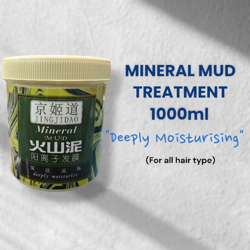 Mineral Mud Hair Treatment with ionic 1000ml | Shopee Malaysia