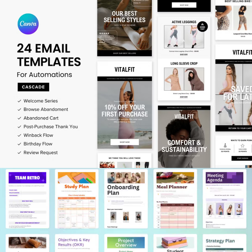 24 Email Template Beautiful Designs Brandkit Available Editable in ...
