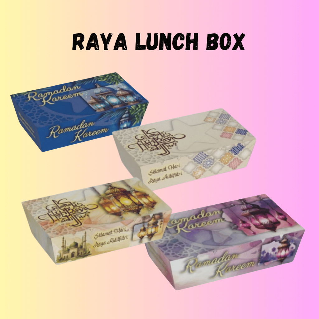 Ramadan/Kotak Raya/Hari Raya LUNCH BOX Kuih Swiss Roll Kek Batik ...