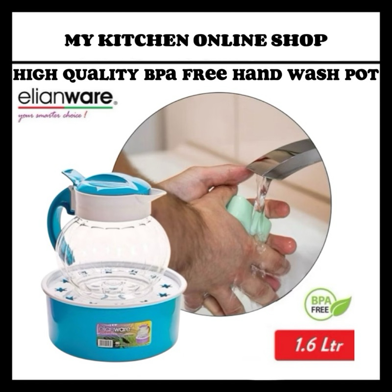 High Quality BPA FREE 1.6LTR Multi-purpose Hand Wash Pot With Tray ...