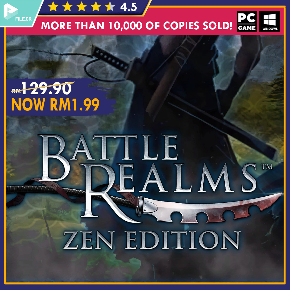Battle Realms: Zen Edition – v1.59.1[𝐋𝐈𝐅𝐄𝐓𝐈𝐌𝐄] [𝐏𝐂 𝐆𝐀𝐌𝐄 𝐃𝐈𝐆𝐈𝐓𝐀𝐋 𝐃𝐎𝐖𝐍𝐋𝐎𝐀𝐃] [𝐎𝐅𝐅𝐋𝐈𝐍𝐄] | Shopee ...