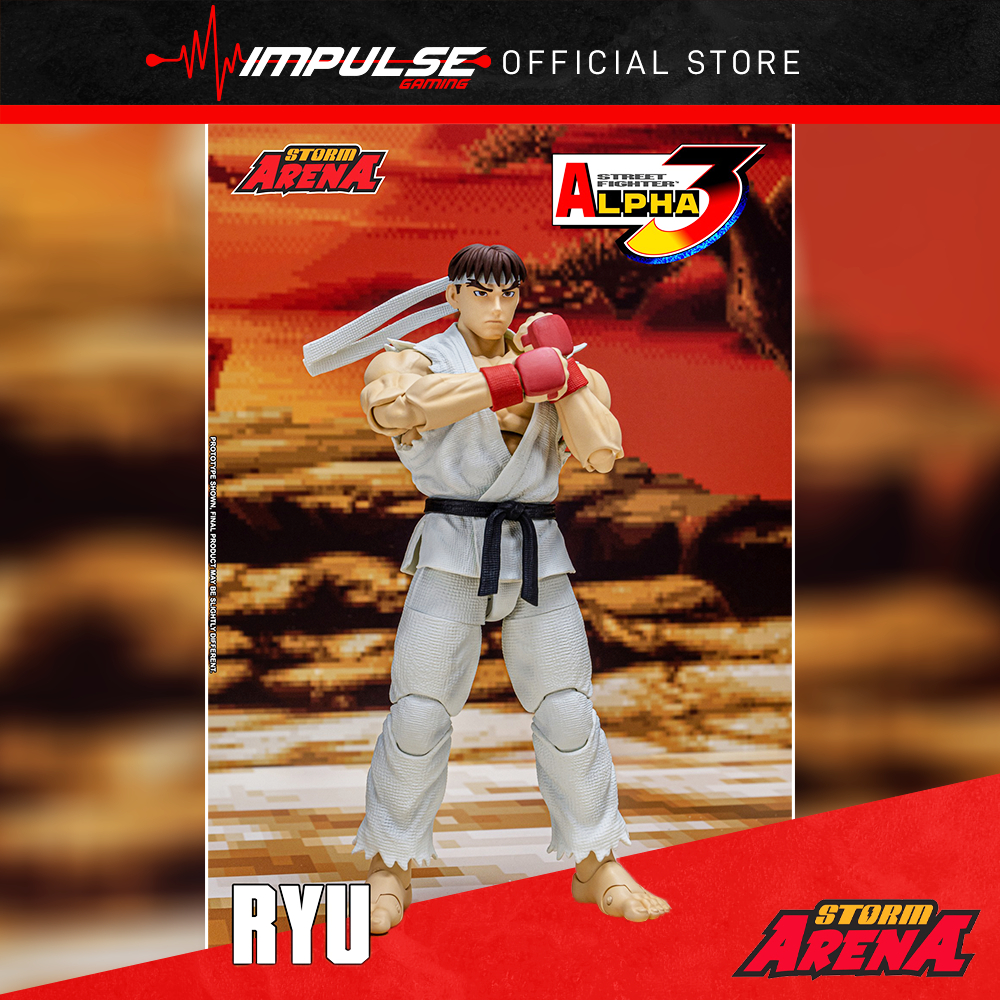 [PREORDER] Storm Arena Street Fighter Alpha 3 Ryu Action Figure / 街头霸王 ...