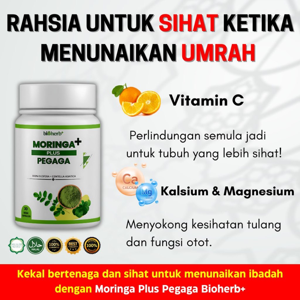 Bioherb Moringa Pegaga Plus Ketahui Kebaikan Perawatan Kesihatan ...