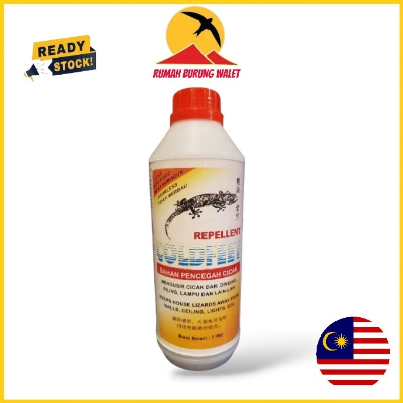Bahan Pencegah Cicak COLDFEET House Lizard Repellent Anti Lizard ...