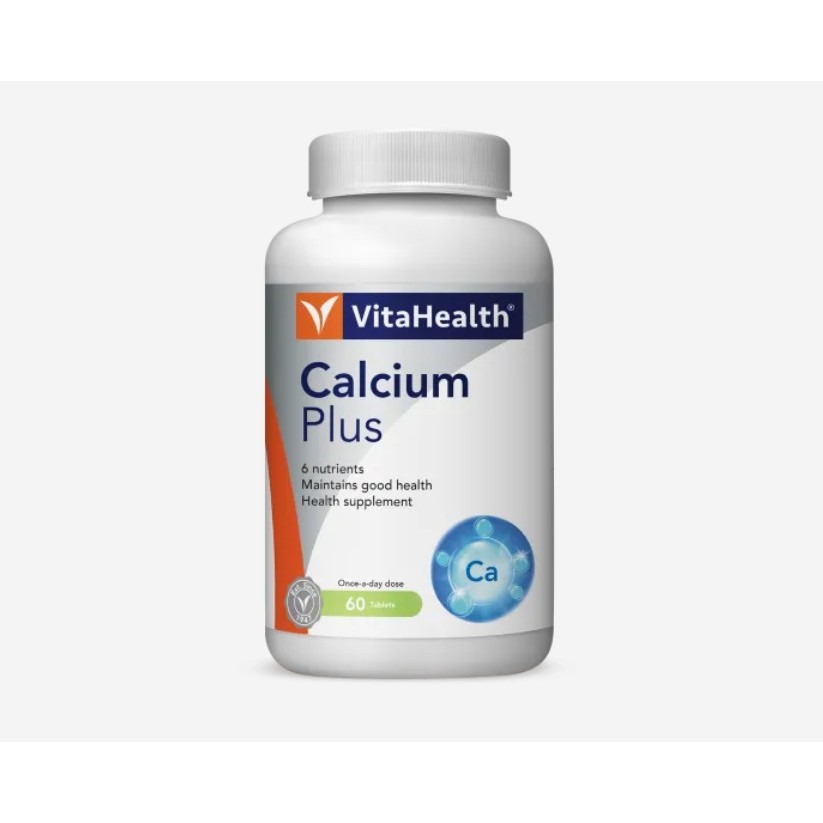 VITAHEALTH CALCIUM PLUS TABLET 60 TABS EXP 18/07/2026 | Shopee Malaysia