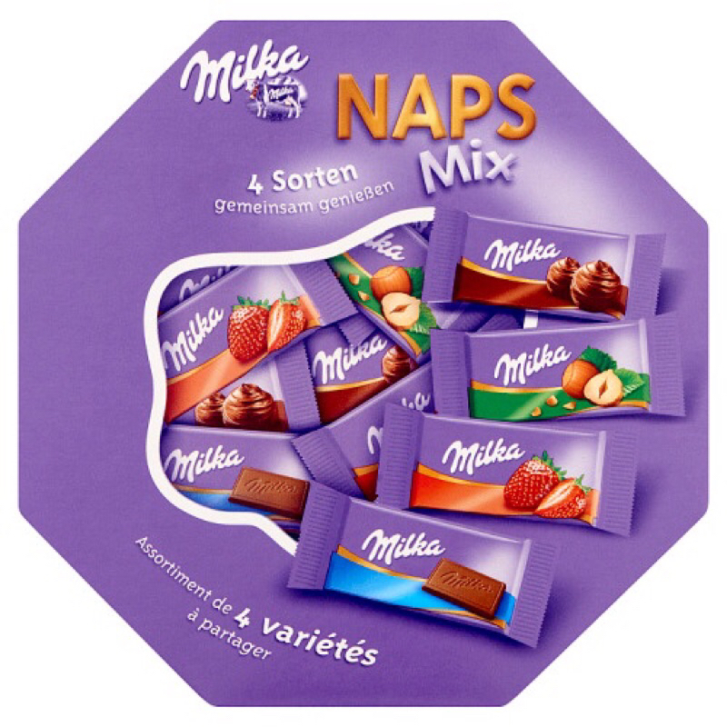 Milka chocolate naps mix box 138gram | Shopee Malaysia