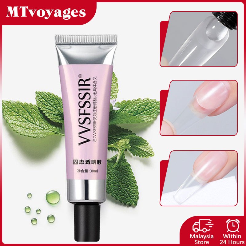 Nail glue Solid Adhesive Press On Nail UV Glue Solid patch adhesive ...