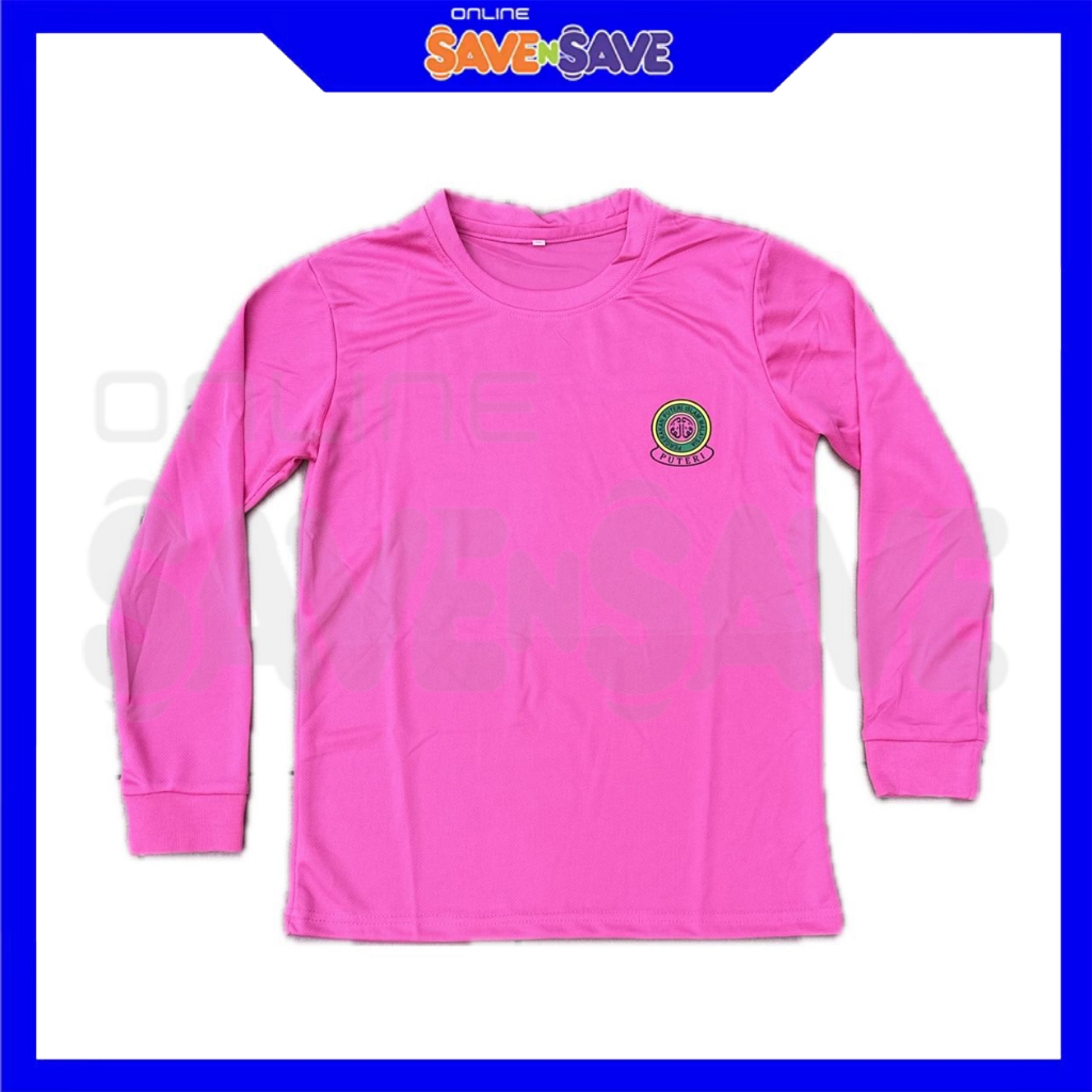 PERSATUAN PUTERI ISLAM MUSLIMAH LONG SLEEVE T-SHIRT PPIM PINK BAJU ...