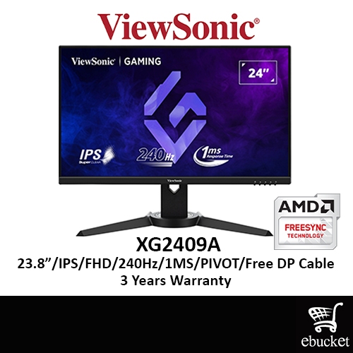 VIEWSONIC XG2409A 24" / XG2709A FHD 27" (1920x1080P@240HZ) LED SUPER ...