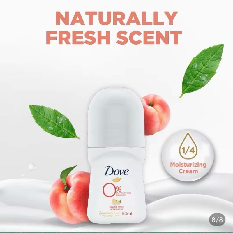 Dove Zero Roll On Deodorant ( pink fresh ) | Shopee Malaysia