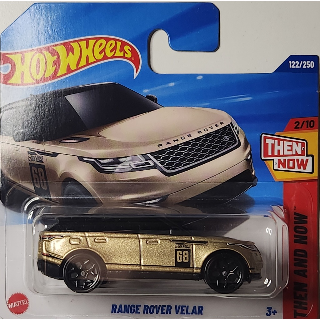 Hot Wheels Range Rover Velar Gold Short Card | Shopee Malaysia