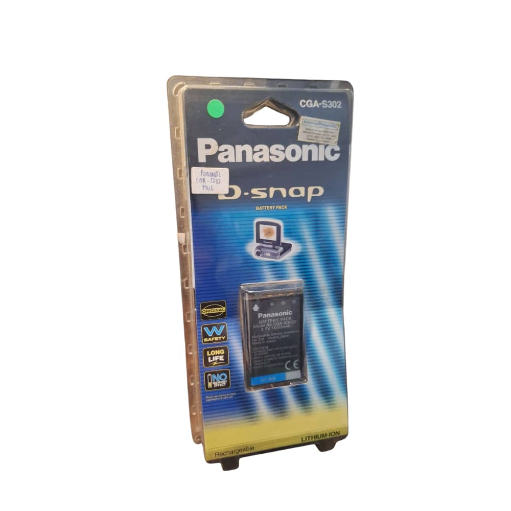 Panasonic CGA-S302 Lithium-Ion Battery FOR SV-AV100 & SV-AV25 Dsnap ...