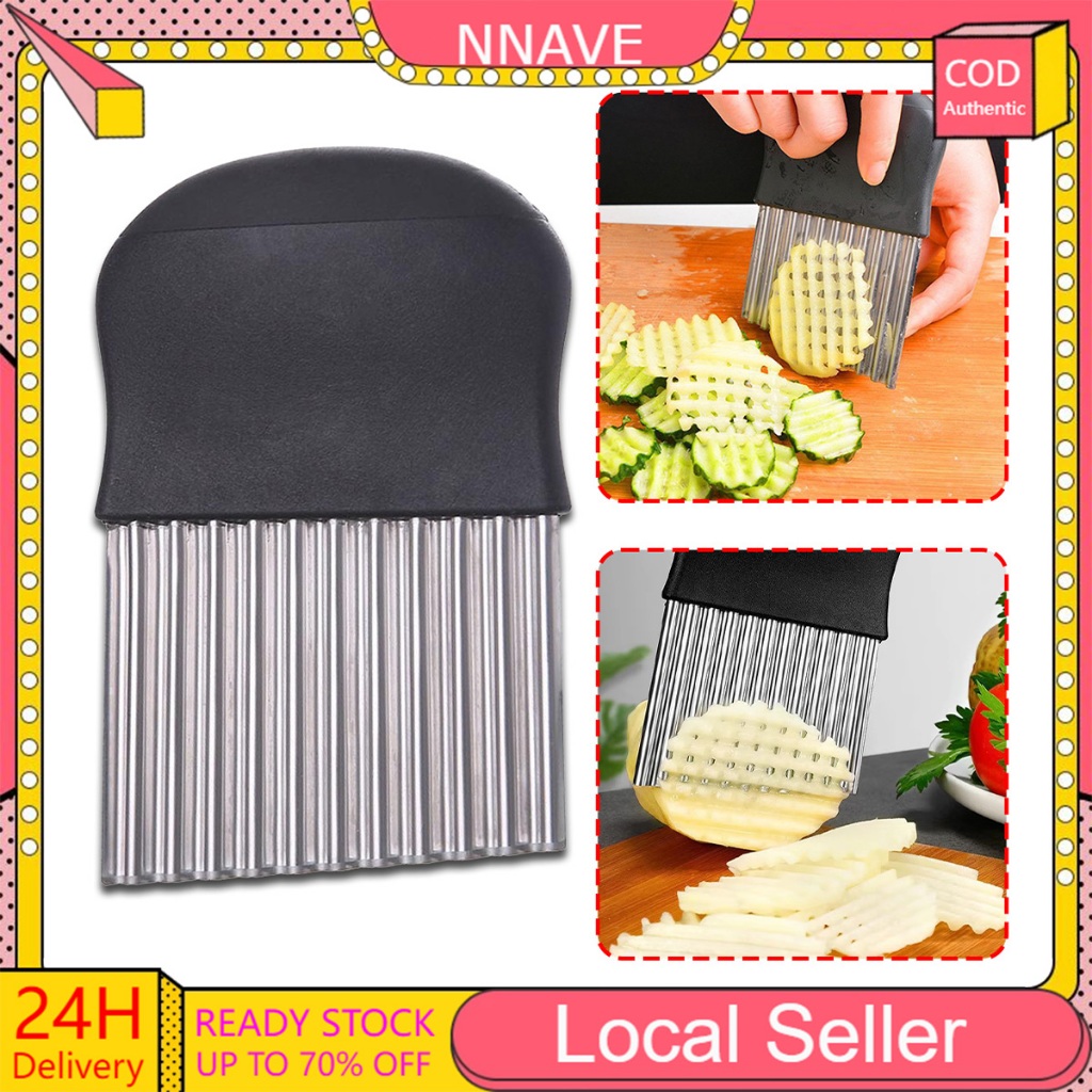 Wave Potato Cutter French Fries Cutter Slicer Kitchen Tools Vegetables ...