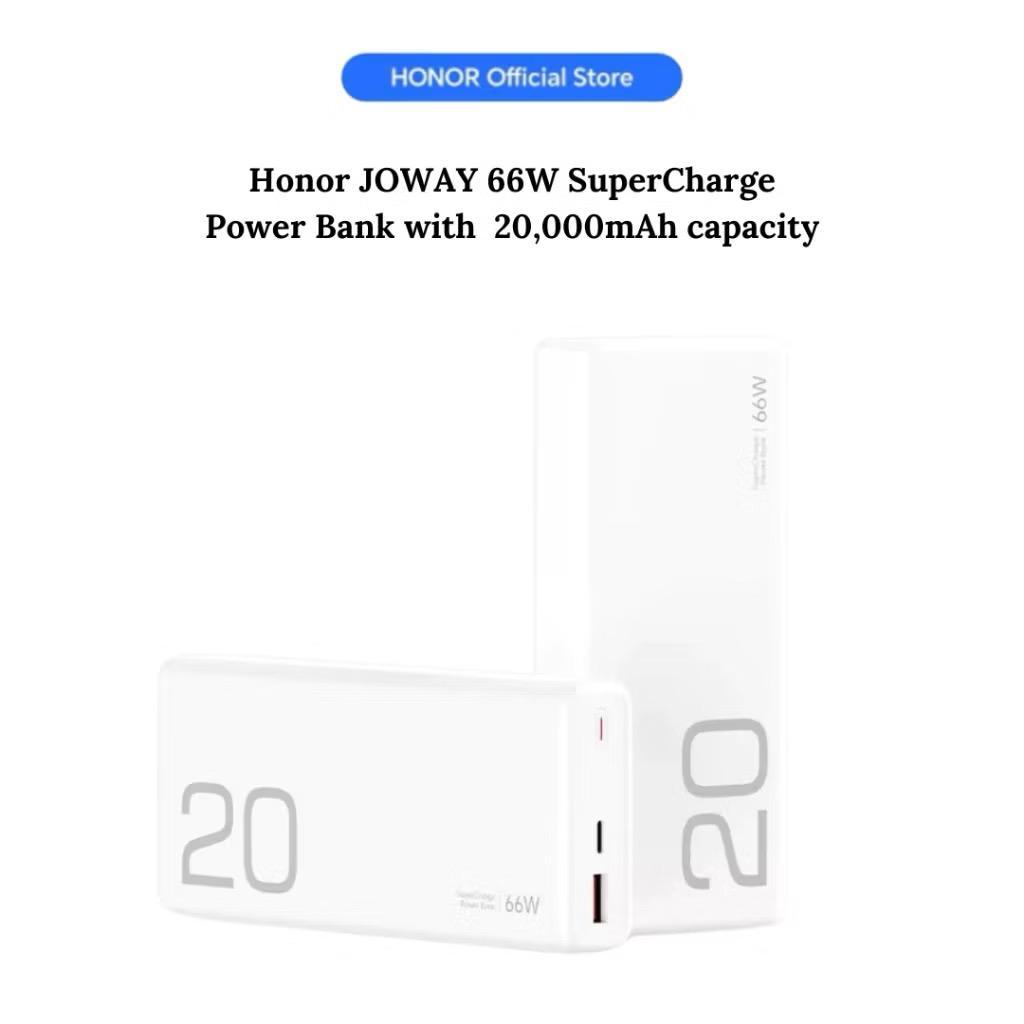 HONOR | JOWAY 66W | (20,000mAh) SuperCharge Power Bank | Shopee Malaysia