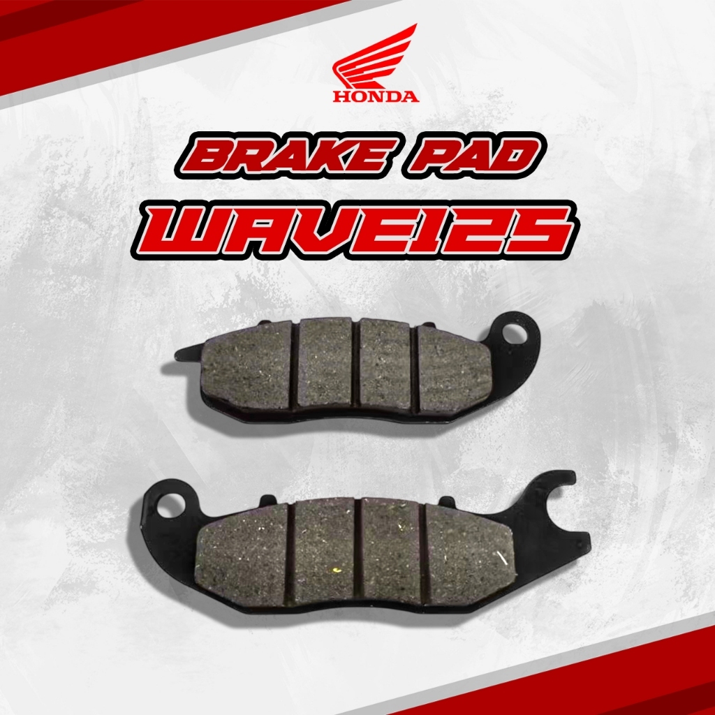 BRAKE PAD FRONT WAVE125 W125 WAVE 125 BREK PAD DEPAN W125I W125X W125S ...