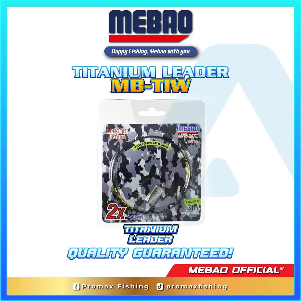 MEBAO TITANIUM LEADER ANTI-BITE WIRE MB-TIW | Shopee Malaysia