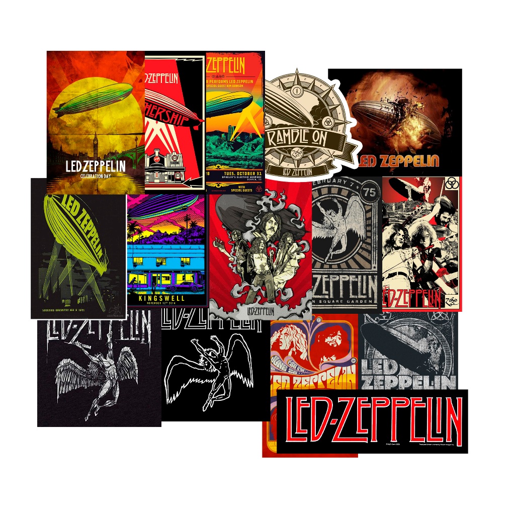 Sticker Band/Artist Matte LED ZEPPELIN | Shopee Malaysia