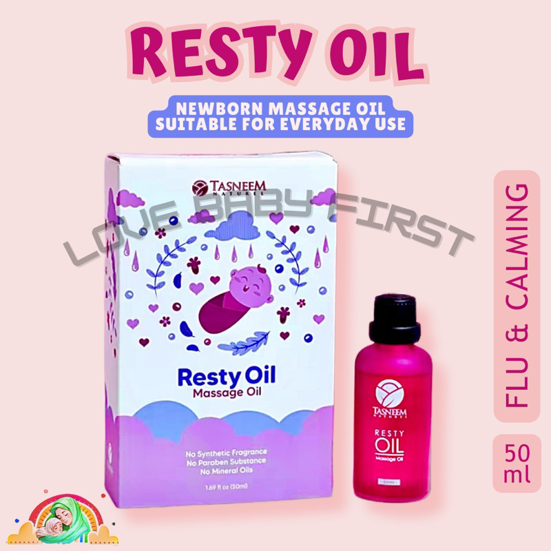 Tasneem Naturel Minyak Urut Serbaguna Resty Massage Oil | Shopee Malaysia