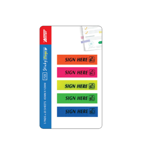 ASTAR STICK IT NOTES 'SIGN HERE' | Shopee Malaysia