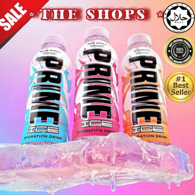 *NEW & EXCLUSIVE* PRIME HYDRATION DRINK PRIME ICE CHILL by KSI & LOGAN ...