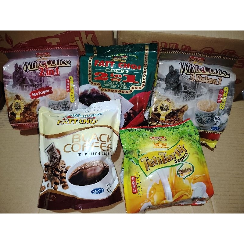Tenom coffee Fat choi, teh tarik, kopi o, coffee mix 200g | Shopee Malaysia