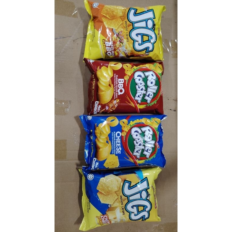 Jigs, roller coaster, Cheese, BBQ 60g | Shopee Malaysia