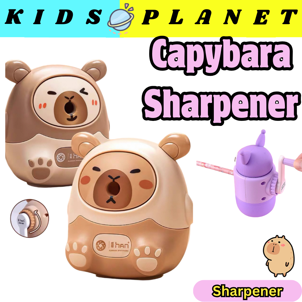Sharpener | Capybara 3D sharpener gift present stationery kids children ...