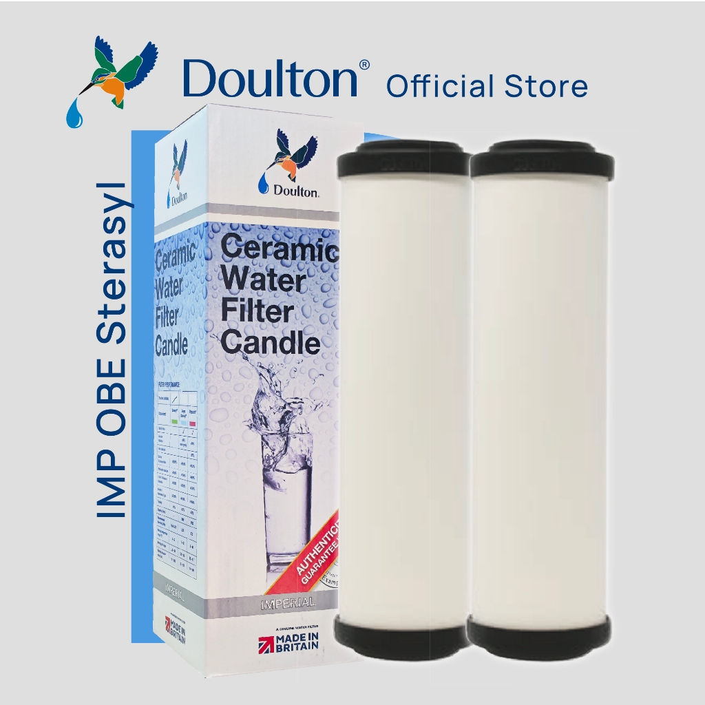 (2PC) Doulton® OBE Imperial Sterasyl Water Filter Cartridge - Anti ...