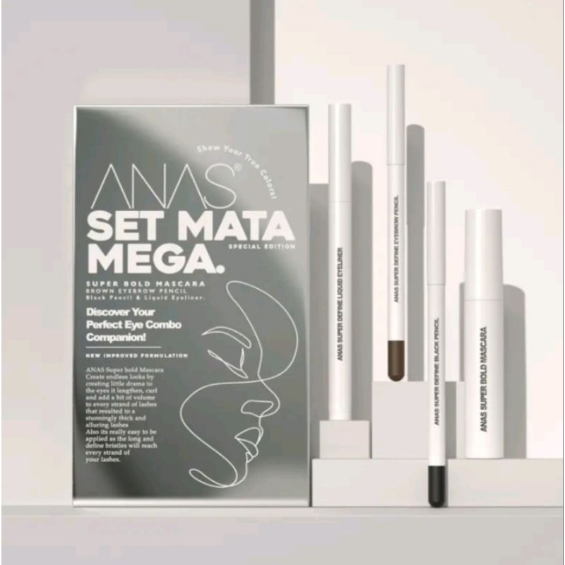ANAS Set Mata Mega 4 in 1 | Shopee Malaysia