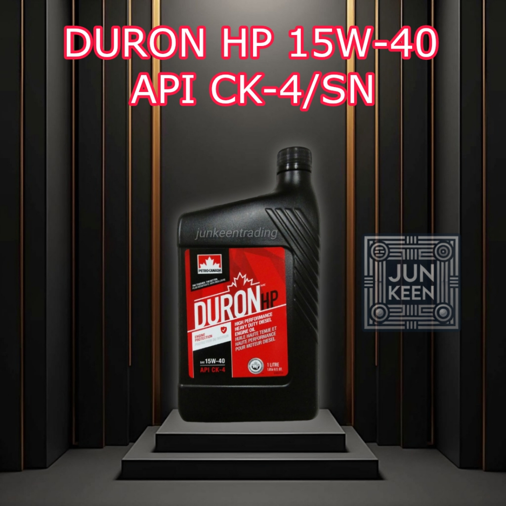 1L Petro-Canada Duron HP 15W-40 15W40 Heavy Duty Engine Oil Minyak ...