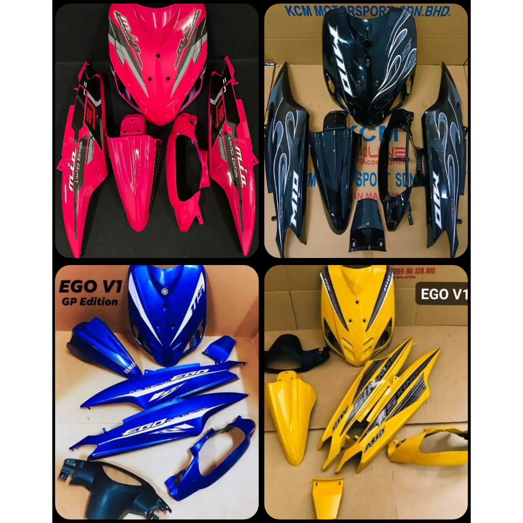 Yamaha EGO V1 / EGO First Model / Ego 1st Model Cover set & Sticker ...