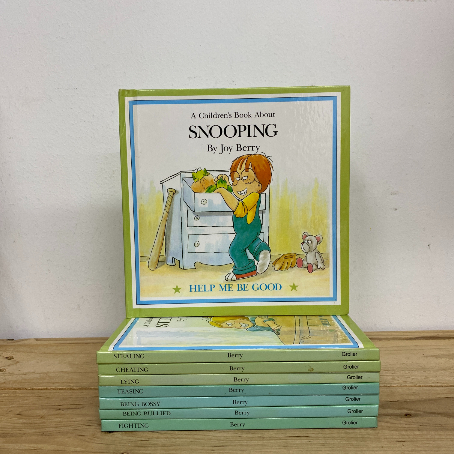 Grolier Help Me Be Good Children's Book series by Joy Berry [Batch 03 ...