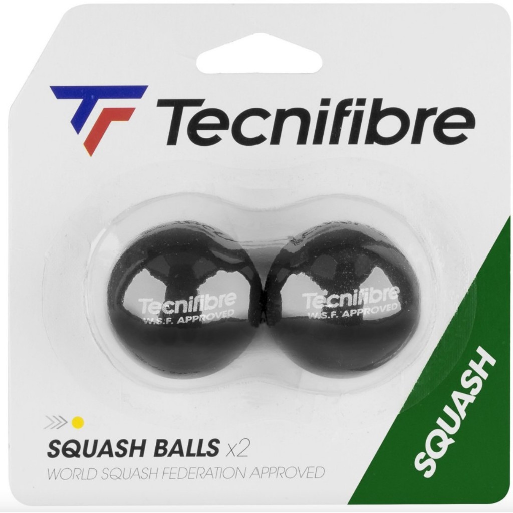 Tecnifibre Single Yellow Dot Squash Balls 2 Balls Pack | Shopee Malaysia