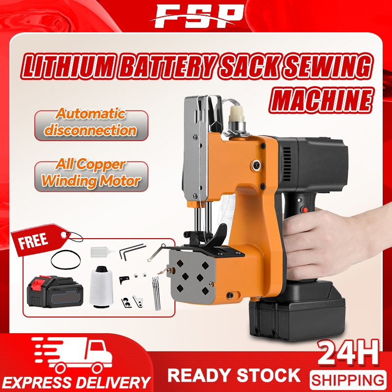 Cordless Electric Sewing Machine Portable Sack Packing Machine Lithium ...