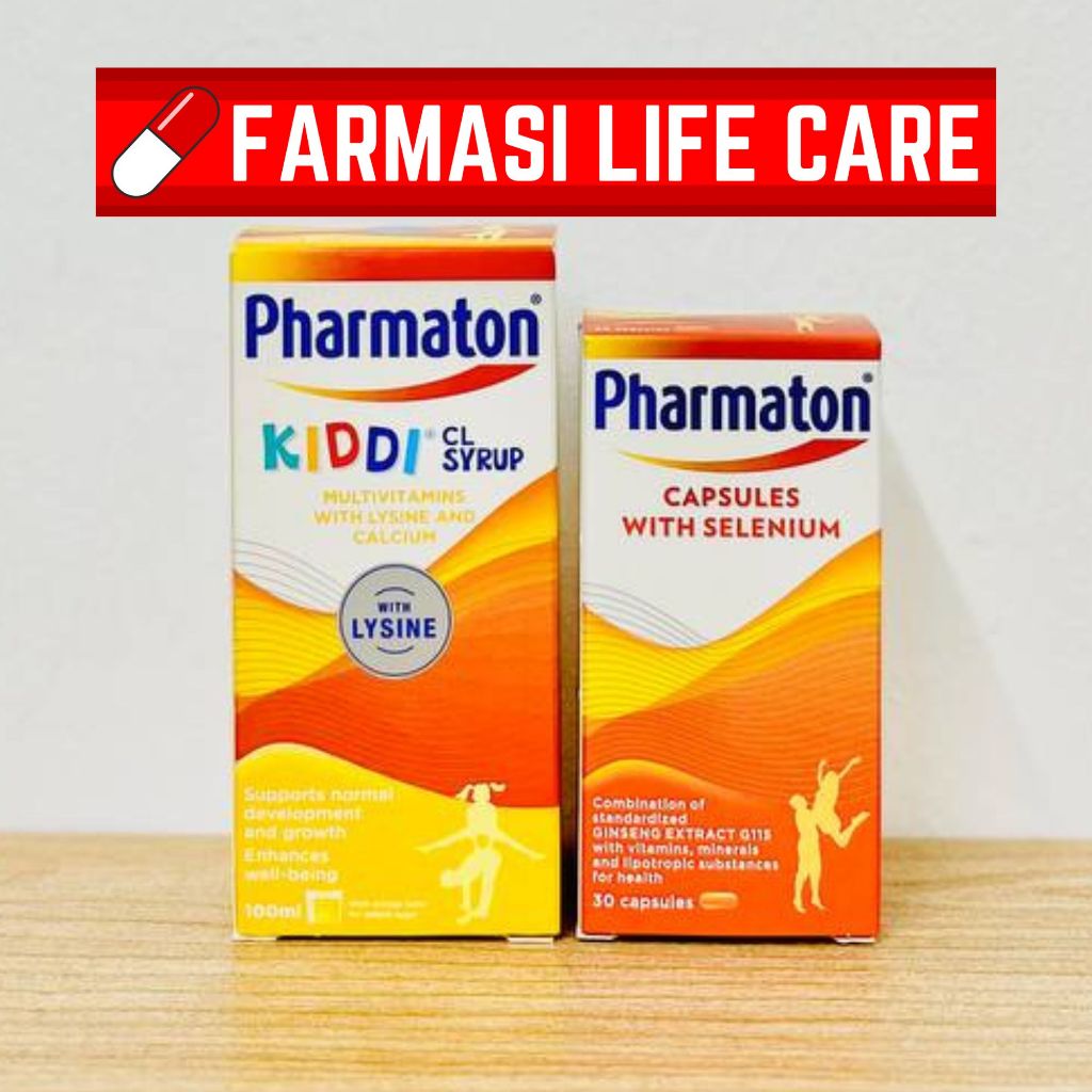 [PHARMATON] Multivitamin Capsule with Selenium Adult/Multivitamin Syrup ...