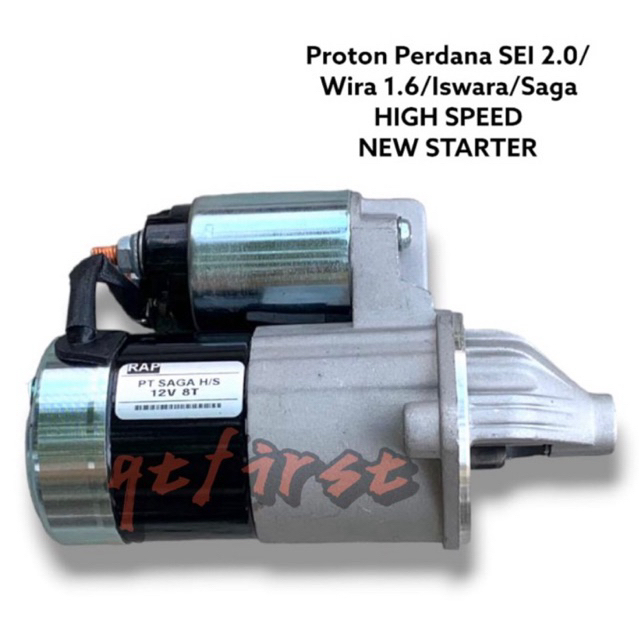 STARTER 100% NEW HIGH SPEED POWER MITSUBISHI TYPE (MANUAL) FOR PROTON ...