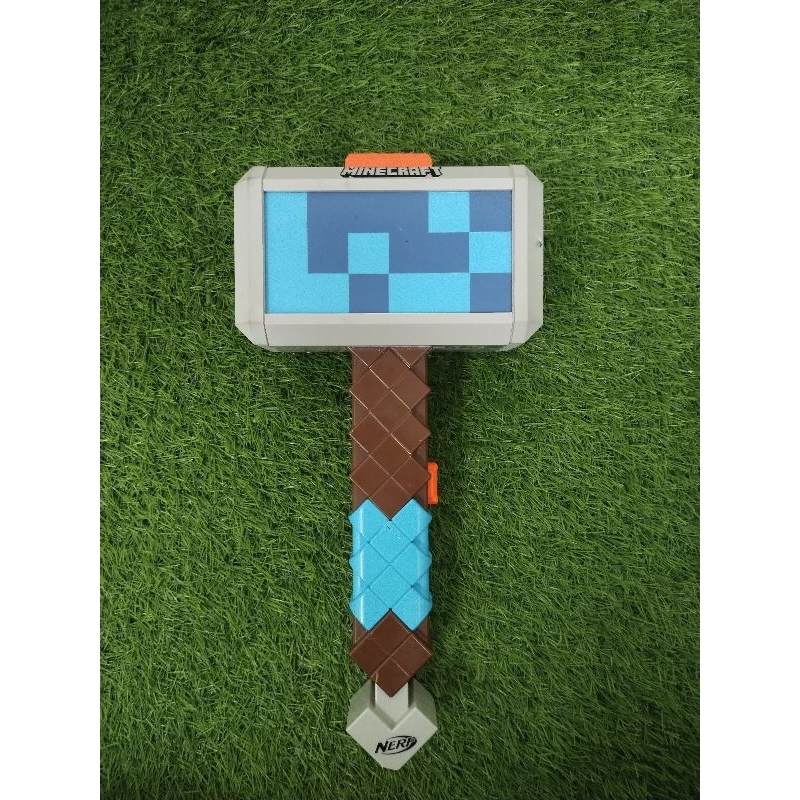 NERF Minecraft Stormlander Dart-Blasting Hammer | Shopee Malaysia