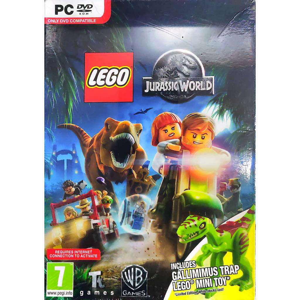 LEGO Jurassic World - PC & Laptop Game - New DISC | Shopee Malaysia