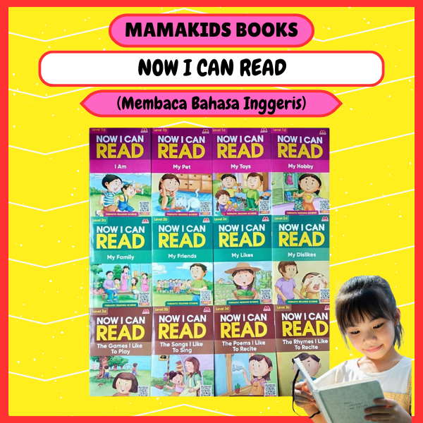 [MAMAKIDS] Reading Book Now I Can Read Easy English Reading Level 1-12 ...