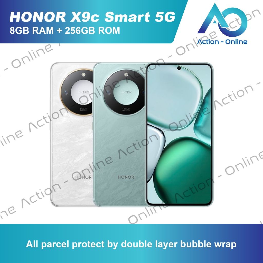 (Ready Stock) Honor X9c Smart 5G (8GB RAM + 256GB ROM) - 1 Year Warranty by Honor Malaysia ...
