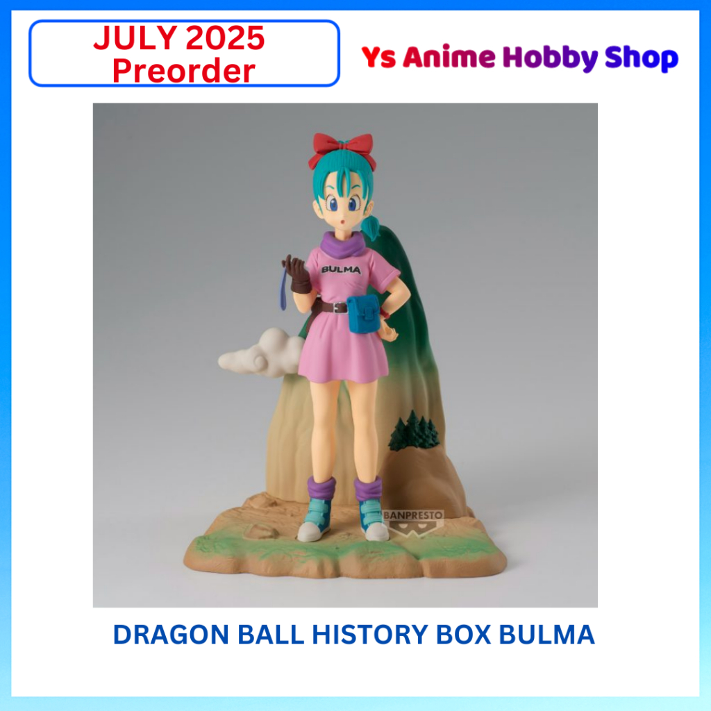 【JULY 2025 Preorder】 Banpresto Dragon Ball Z HIstory box bulma young ...