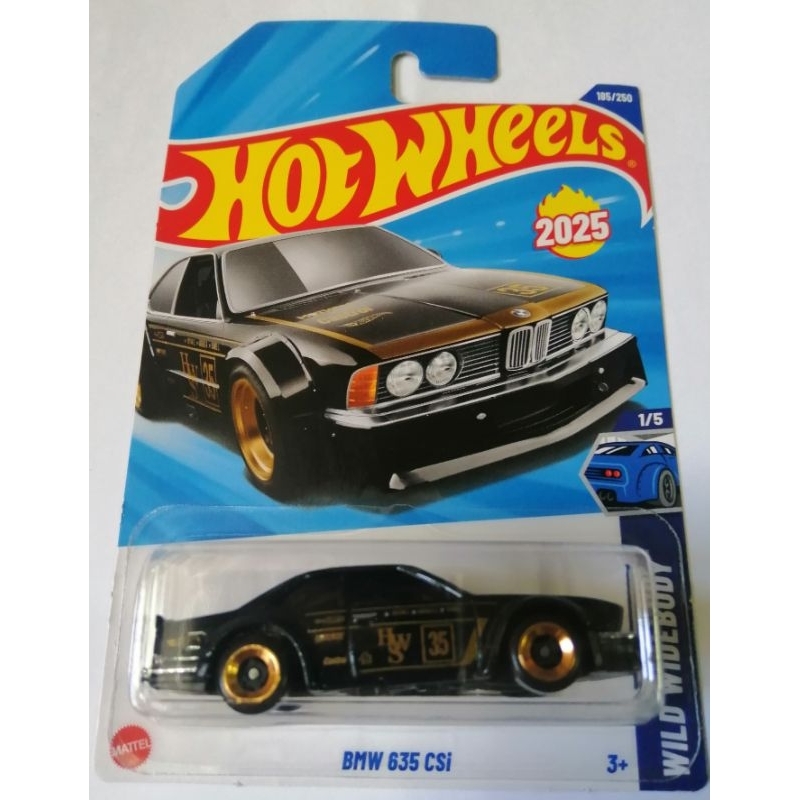 Hotwheels BMW 635 CSi Black 1st Edition 25H | Shopee Malaysia